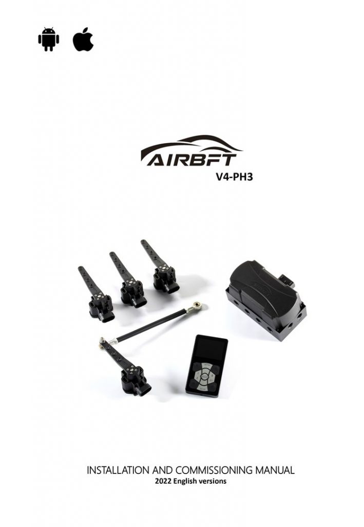 2022 V4-PH3 AirBFT Airride Product Operating Manual - AIRBFTsuspension